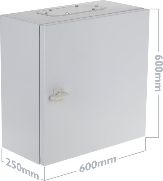 BeMatik - Metalen elektrische verdeelkast met IP54 bescherming voor ...