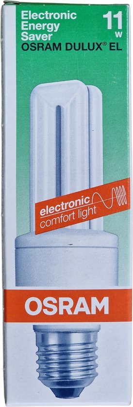 Osram DULUX EL LL 15 W/827 E27 fluorescente lamp | bol