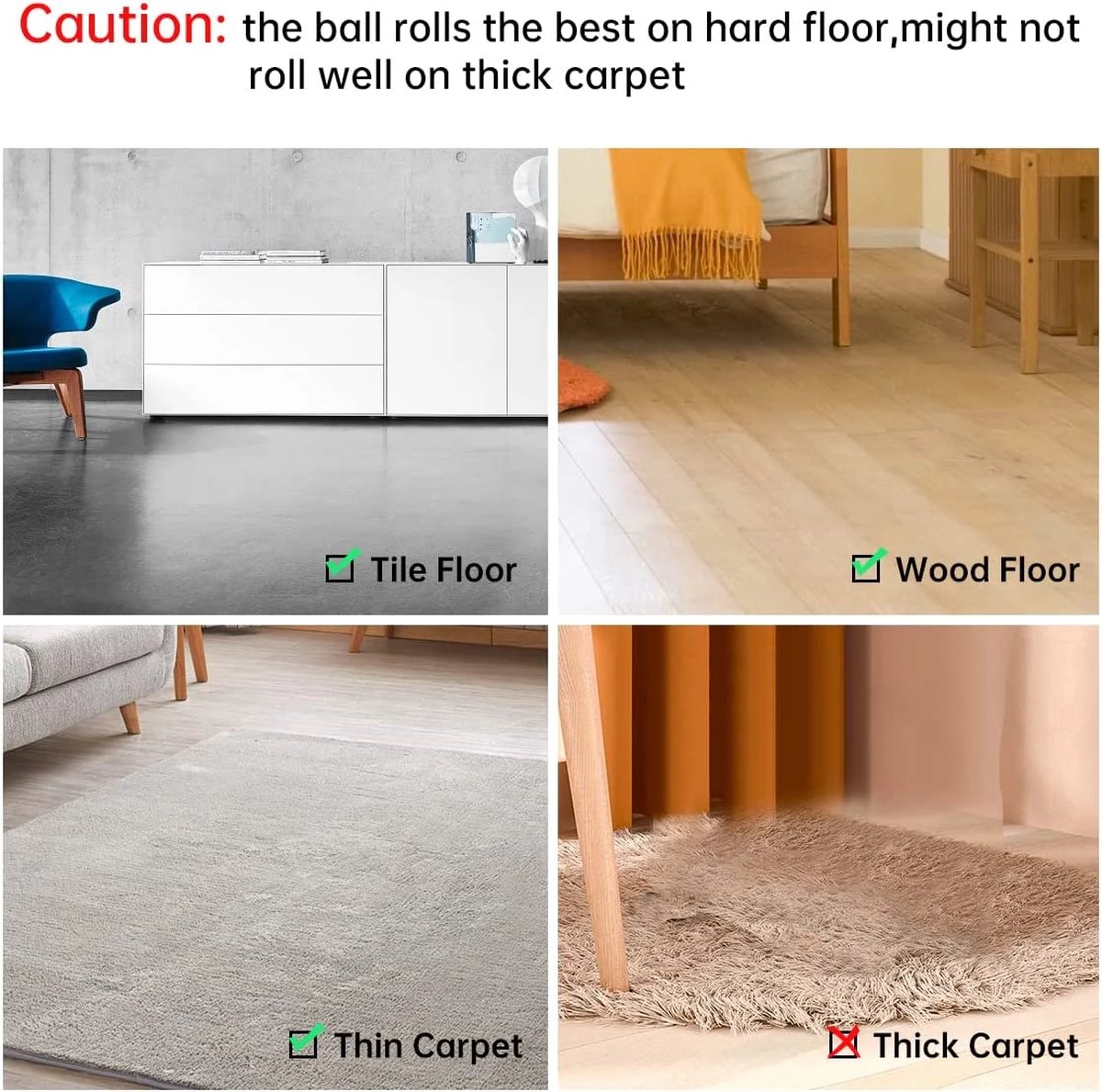 Fastsurfe - Slimme Kat Speelgoed - Elektrische Bal - Automatische ...