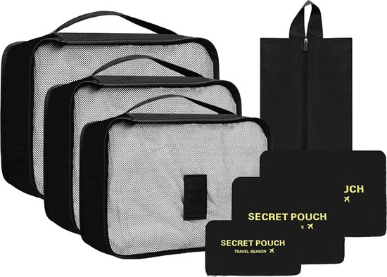 Packing Cubes Set Kleding Organizer Voor Reis Koffer Opbergzakken Voor ...