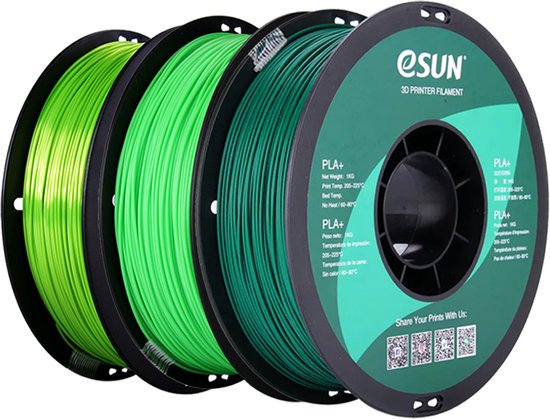 eSun Filamenten bundel PLA - Forest Green | bol