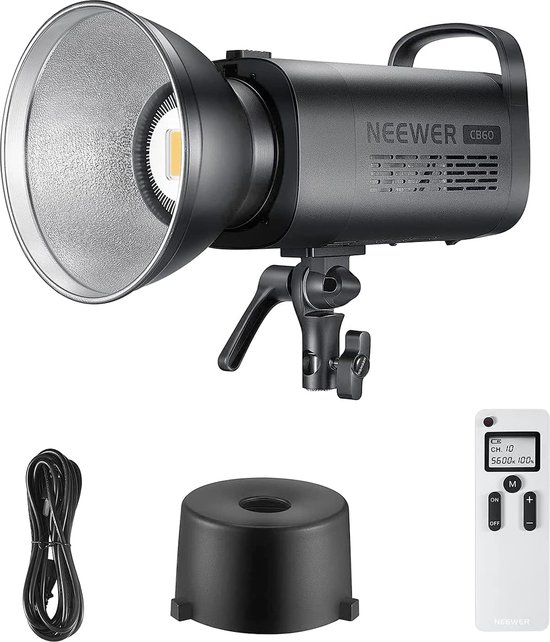Neewer® - 60W LED-videolamp - Continue LED Verlichting met 5600K ...