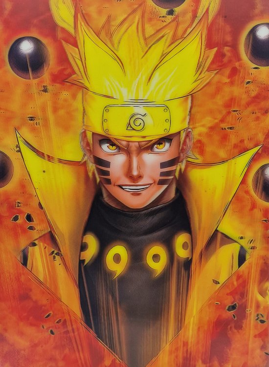 Naruto | 3D Poster | Naruto | Anime | Poster | bol.com