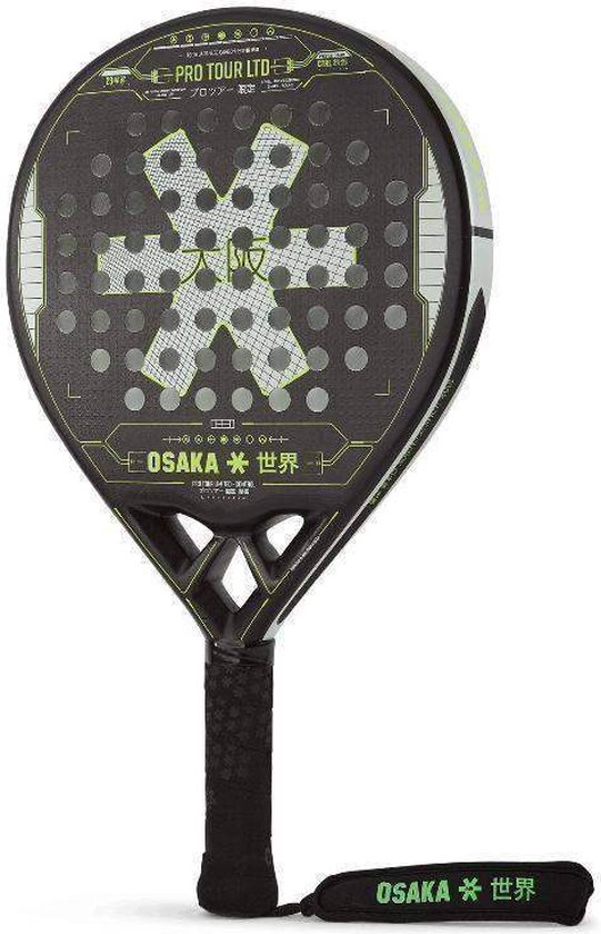 Osaka Pro Tour LTD - 18K (Rond) - 2024 padel racket | bol