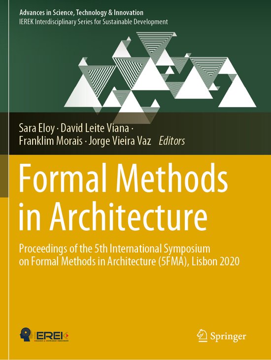 Formal Methods in Architecture | 9783030575113 | Boeken | bol