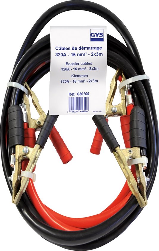 GYS Startkabel 320A 3m 16mm- 5193056206 | bol