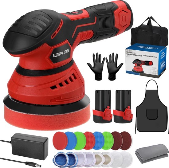 Gratyfied - Poetsmachine excentrisch - Polijstmachine auto | bol