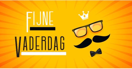 Fijne Vaderdag Spandoek 60x120cm | bol