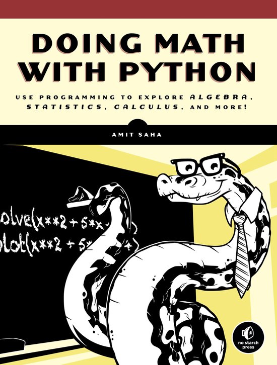 Doing Math With Python, Amit Saha | 9781593276409 | Boeken | bol