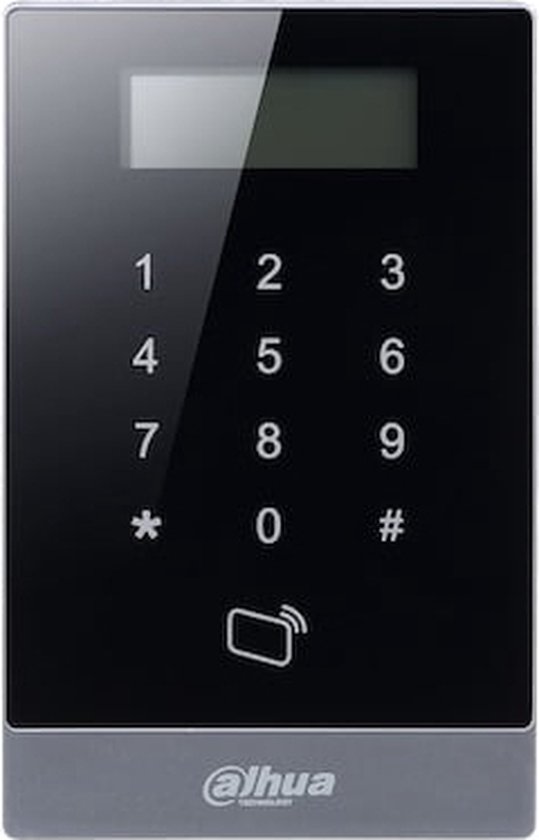 Dahua ASI1201A stand alone codepaneel / keypad en Mifare kaartlezer met LCD en TCP/IP | bol