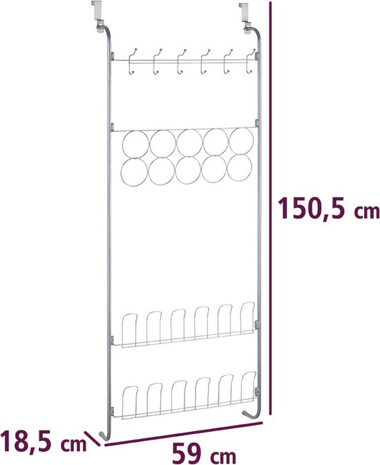 Wenko Deur Organizer Kledingrek& Schoenenrek | bol