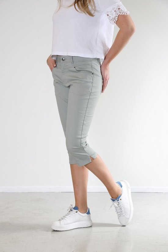 New Star dames capri broek - Capri broek twill - licht groen - Orlando ...