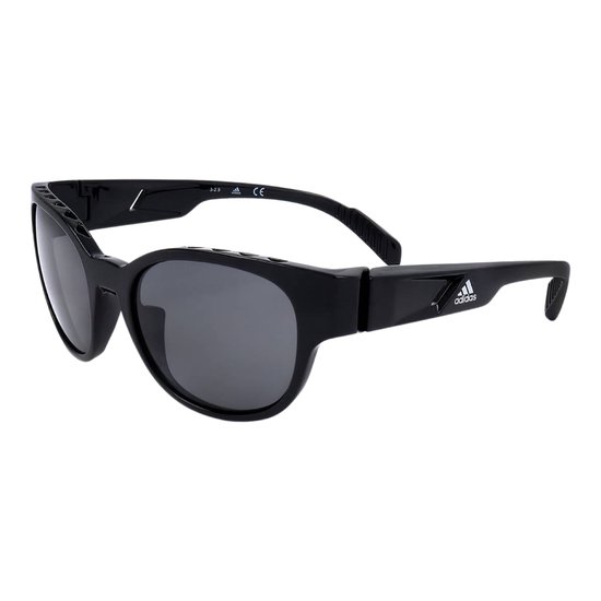 Adidas Sport SP0009 01D Zonnebril - Dames - Heren - Zwart | bol