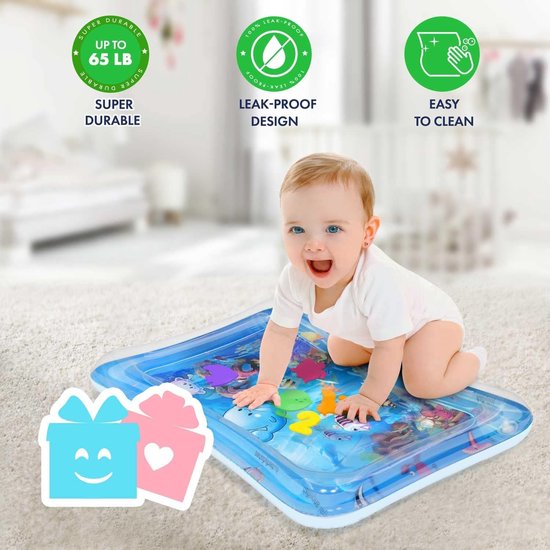 Waterspeelmat - Baby - Watermat - Speelkleed - Kraamcadeau - Speelmat ...