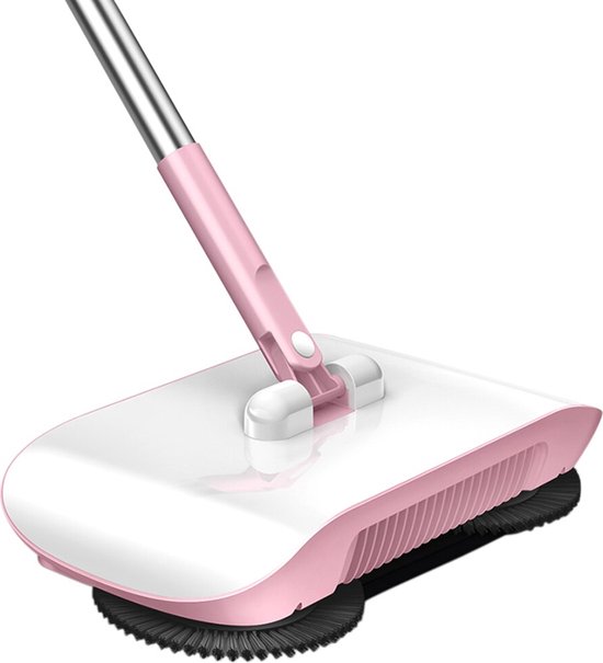 GlideClean - Superieure Hand Push Bezem en Dweil Combinatie - Efficiënt ...