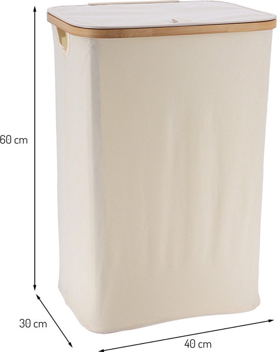 Wasmand Ella Beige | bol