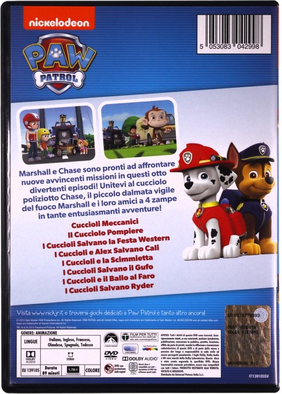 PAW Patrol [DVD] (Dvd), Max Calinescu | Dvd's | bol