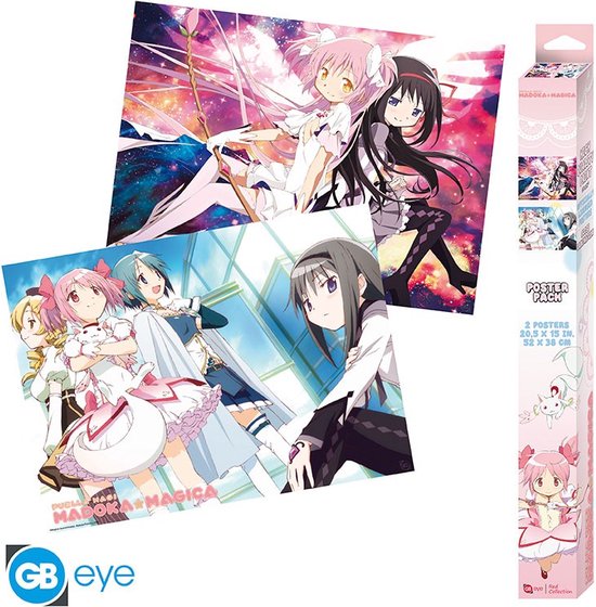 GBeye Puella Magi Madoka Magica 2 Chibi Poster Set-Series 1 (Diversen) Nieuw | bol
