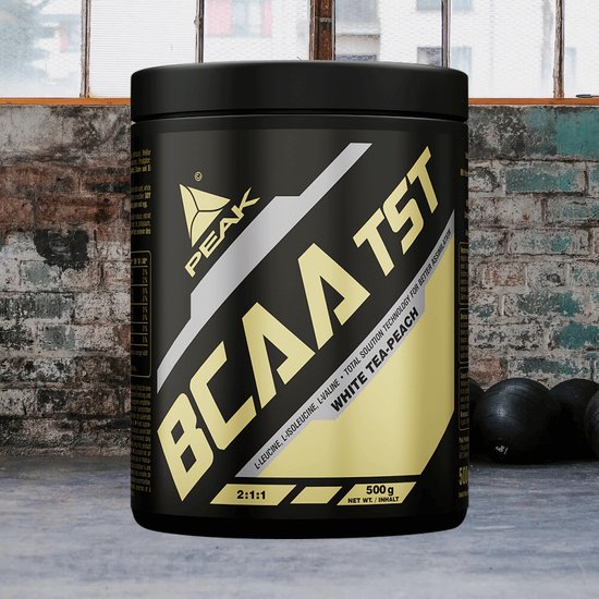 Peak BCAA TST (500g) White Tea Peach - Aminozuren - BCAA | bol