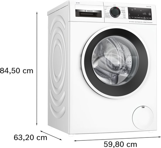 Bosch WGG244FCFG - Serie 6 - Wasmachine met stoom - 1400 rpm ...