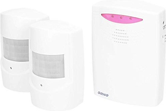 ORNO Draadloze Bewegingsmelder met alarm - Deur- en Doorgangsmelder met ...