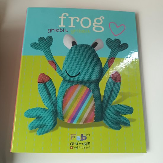 Fab Ric Animals Ringband 23-rings Bang on the door Frog Gribbit | bol