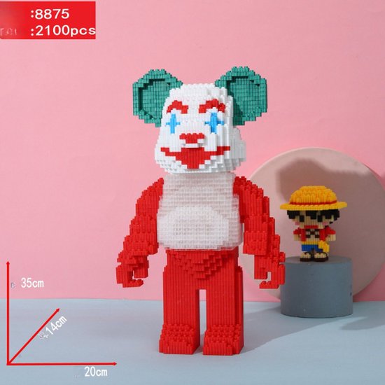 Beer clown - 35 cm - bouwset - Building blocks - Nanoblocks | bol