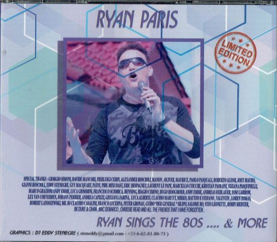 Ryan Paris – Ryan Sings The 80s .... & More, Ryan Paris | Muziek | bol