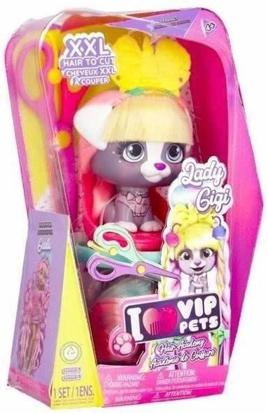 VIP Pets Hair Academy Gigi - Hair Speelset | bol