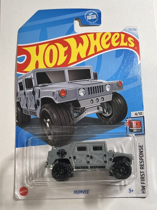 HOT WHEELS HUMVEE 33/250 MARINE GREY 1:64 | bol