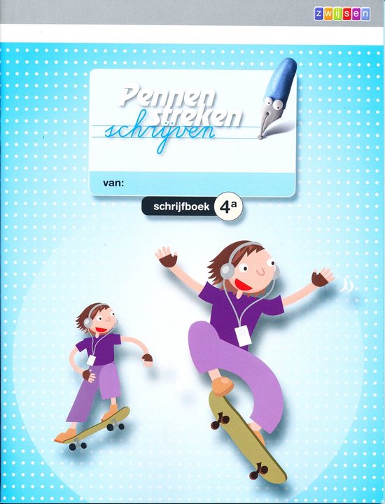 Pennenstreken versie 2 Schrijfboek 4A verbonden schrift (per stuk) | 8721101620189 |... | bol
