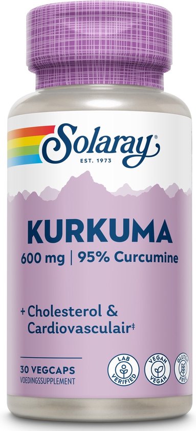 Solaray Kurkuma 30 Capsules | bol