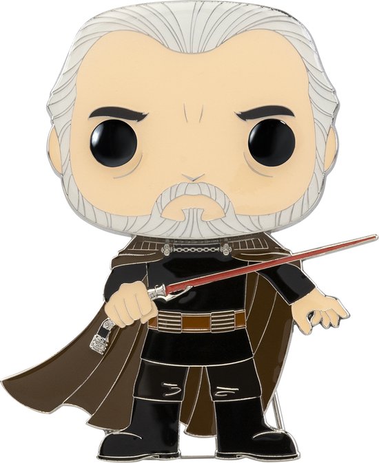 Count Dooku - Funko Pop! Pin - Star Wars - #22 | bol