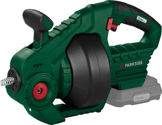 PARKSIDE Accu-afvoerontstopper 20V - Werklengte 7,1 m - Voor buizen 19 ...