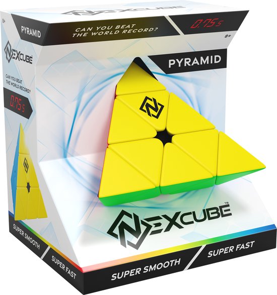 Nexcube Pyramid Speed Cube - Driehoekige Pyraminx | bol