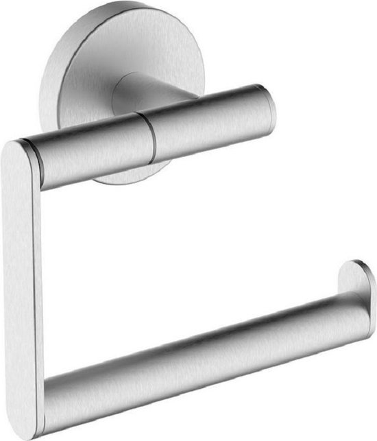 Sanifun toiletrolhouder Simon geborsteld RVS | bol