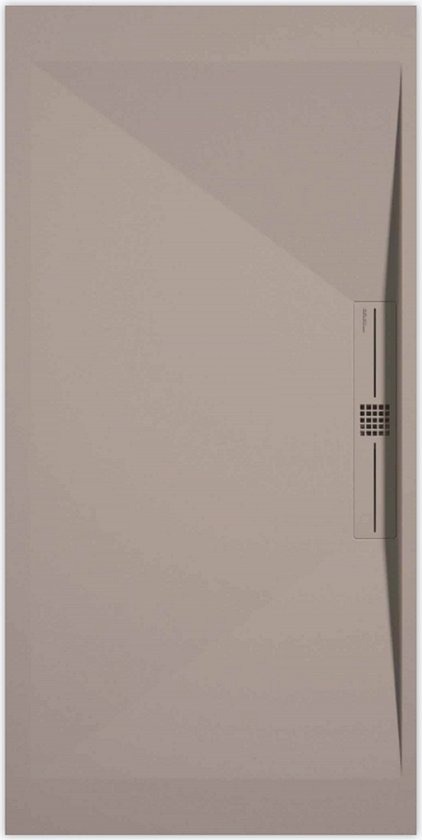 Sanifun douchebak Stone Side Sand Smooth 1000 x 900 P | bol