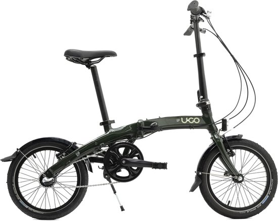 UGO Vouwfiets Up 16 I3 moss green | bol