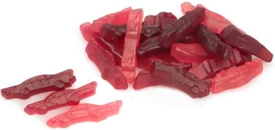 Autodrop rode cadillacs - snoep - 4 x 1 kg | bol