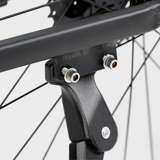 Fietsstandaard 24-29 inch, 40 mm gatafstand, in hoogte verstelbare ...