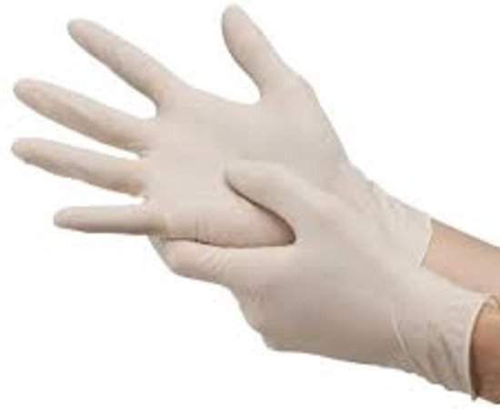 Poederachtig Handschoenen-Steriel- Latex Chirurgische / Primus Protac ...