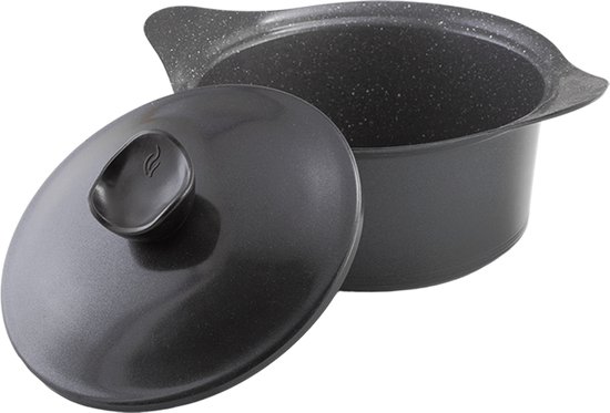 Green Kitchen-Kookpan Korean Style-Zwart 20cm | bol