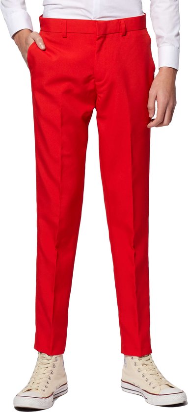 OppoSuits Red Devil - Jongens Pak - Carnavalskleding - Rood - Thema ...