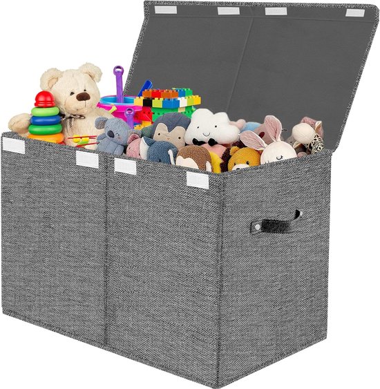 Opbergdoos Speelgoedkist met deksel Kinderen - Opbergdoos 83 L ...