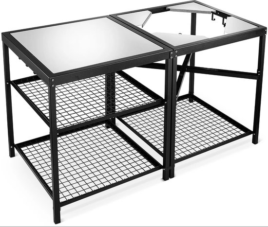 MY BBQ TAFEL - LARGE - Universele Barbecue tafel & sidetable ...
