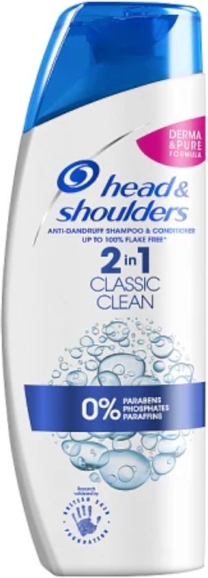 Head & Shoulders - Shampoo - Classic Clean - Dagelijkse Reiniging ...