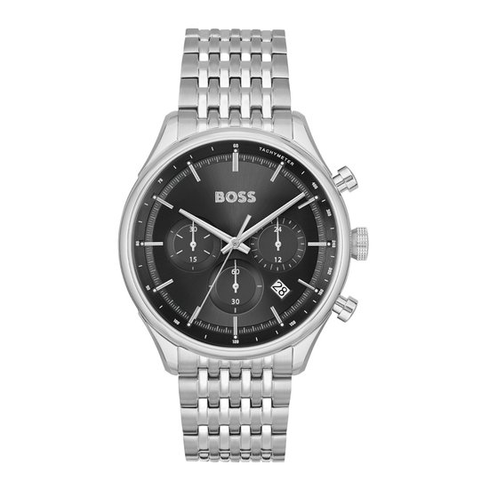 BOSS HB1514082 GREGOR Heren Horloge - Mineraalglas - Staal ...