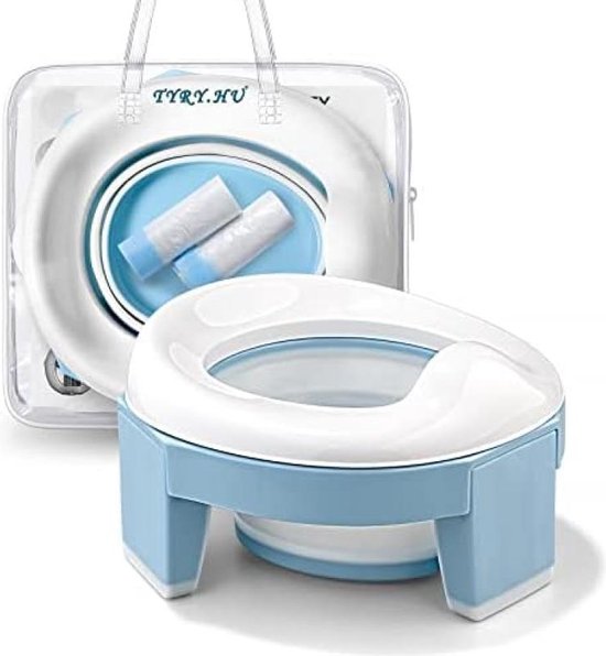 Toilet Training 3-in-1 Portable Foldable WC Trainer with Removable ...