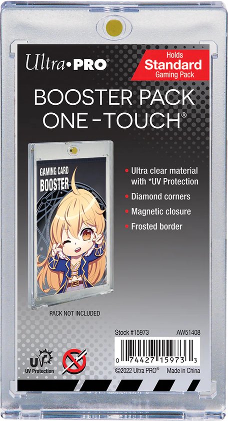 Booster Pack UV one-touch Magnetic Holder - Ultra Pro | Games | bol
