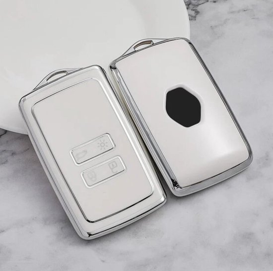 Siliconen Remote Cover Key Case key cover voor Renault Megane Captur ...